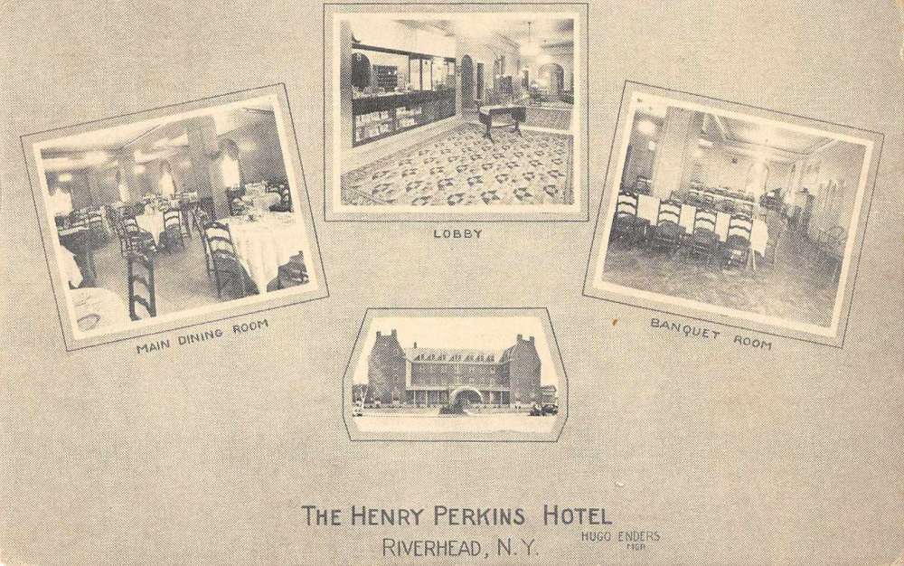 Riverhead Long Island New York Henry Perkins Hotel Exterior Interior PC JF360256 - Mary L ...