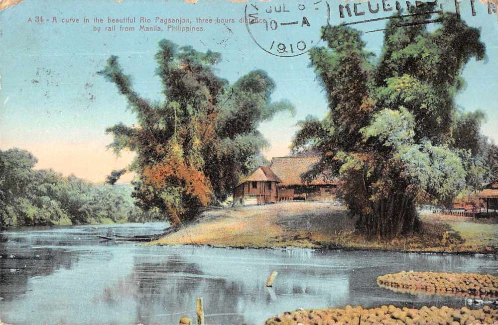 Manila Philippines Rio Pagsanjan Scenic View Vintage Postcard AA8929 ...