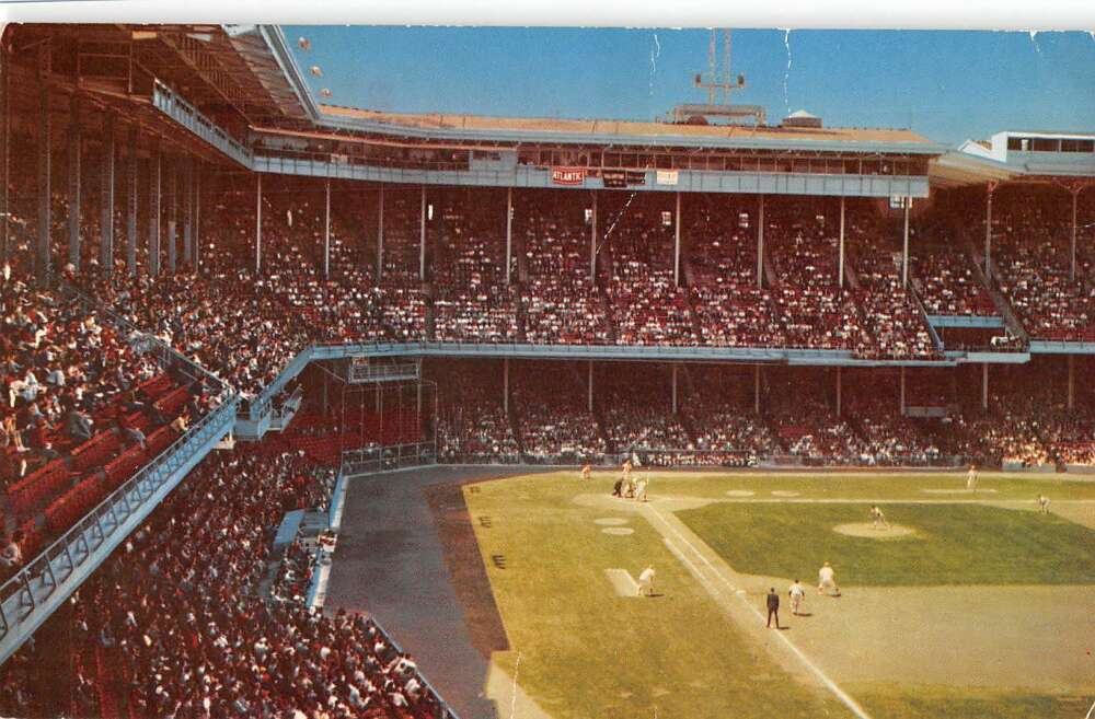 Philadelphia Pennsylvania Connie Mack Stadium Baseball Game Postcard ...