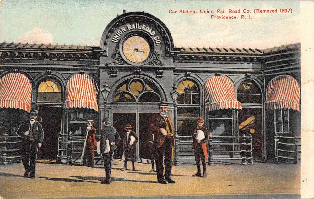 Union Train Station Providence Providence, Pre 1885. Union Railroad