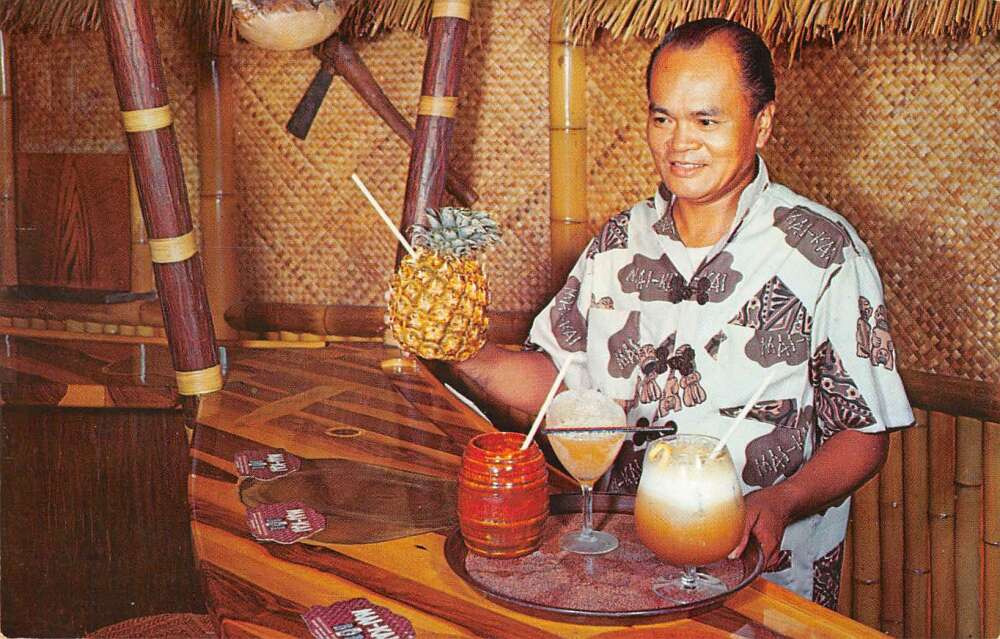 Fort Lauderdale Florida Mai-Kai Polynesian Restaurant Molokai Bar PC ...