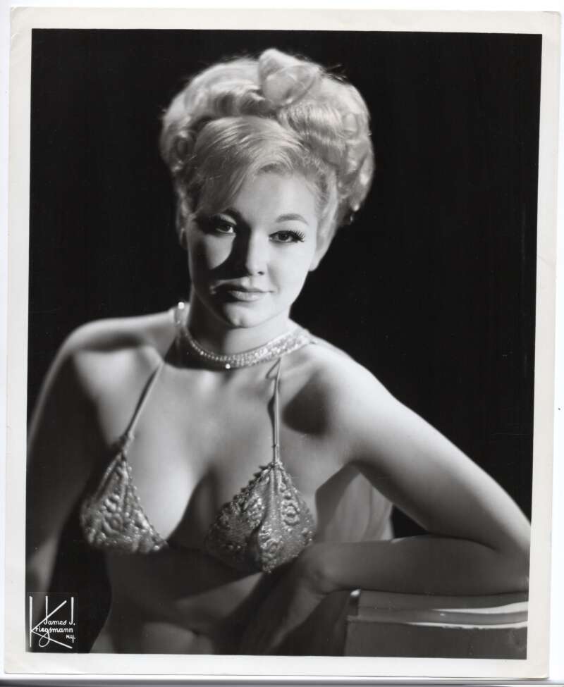 Burlesque Dancer Pin Up Kriegsmann 8x10 Photo Aa40369 Mary L Martin Ltd Postcards