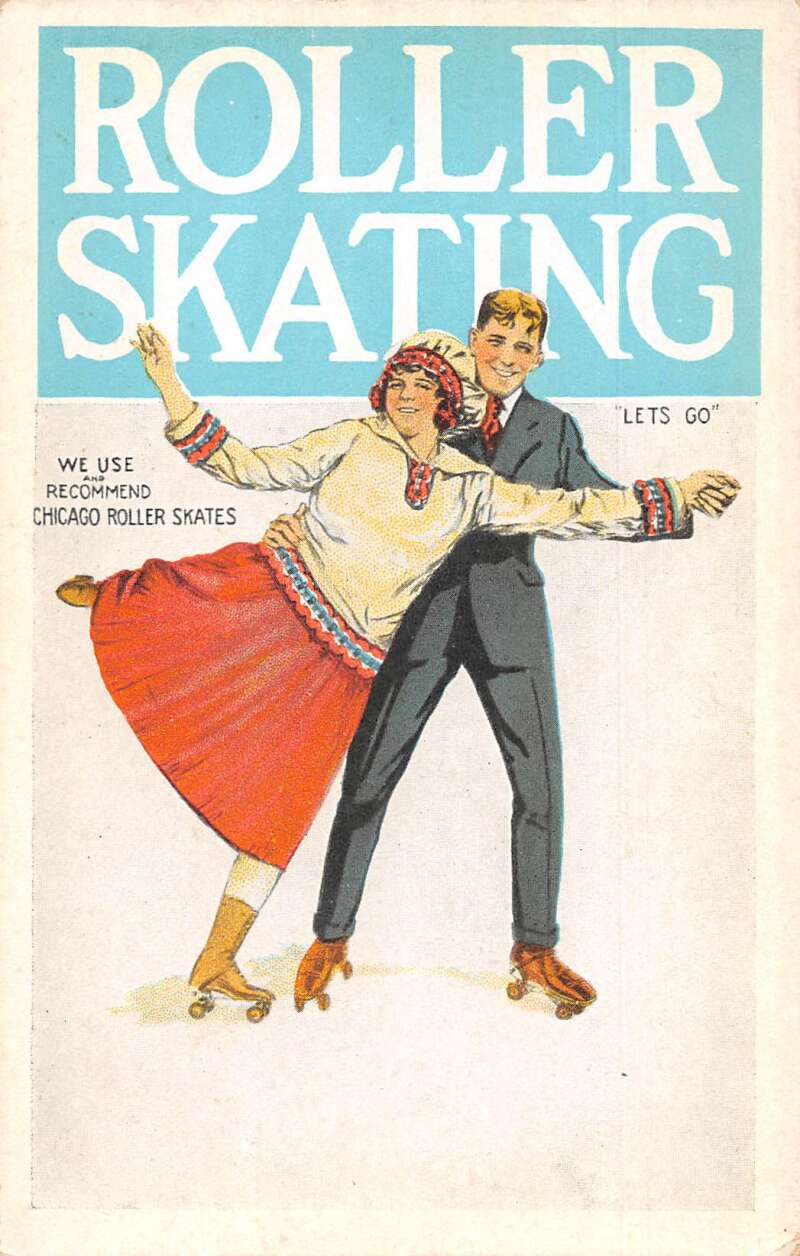 Vintage Roller Skate Ads