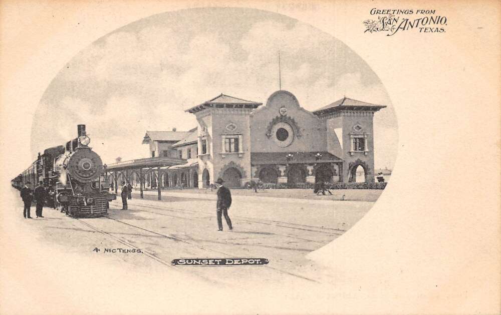 Train Station San Antonio Tickets San Antonio Texas Sunset Depot Train