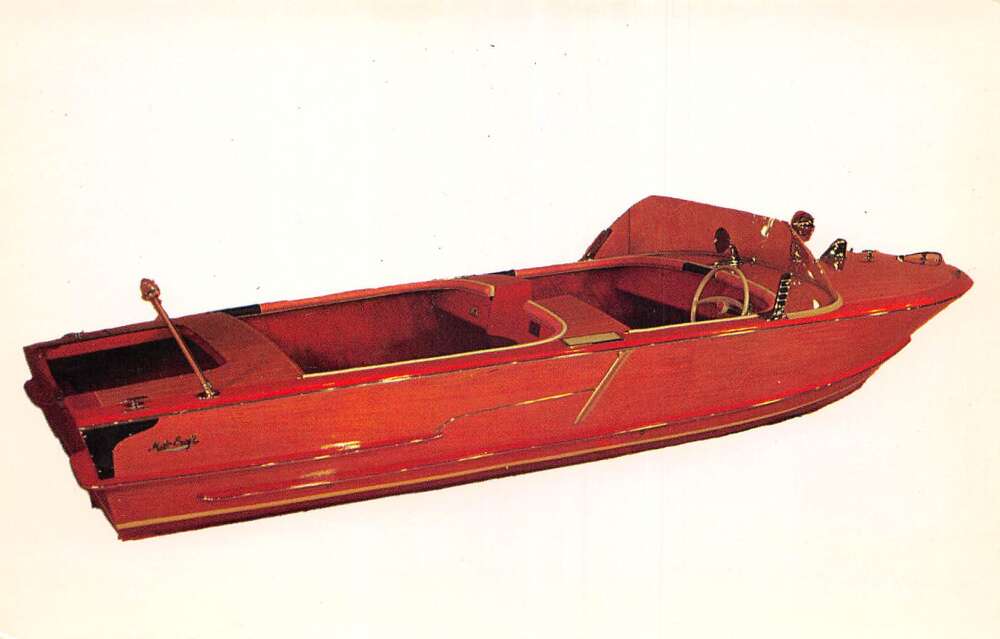 Chicago Illinois Milo Craft Boat Motor Boat Ad Vintage Postcard AA64265 ...