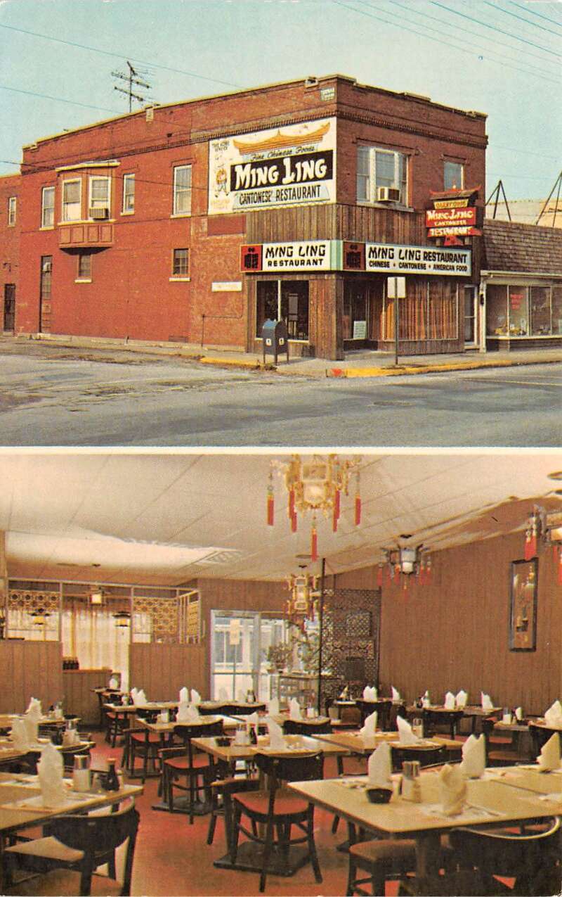 Gary Indiana Ming Ling Cantonese Restaurant Multi-Views, Photochrome PC U3426 - Mary L. Martin ...